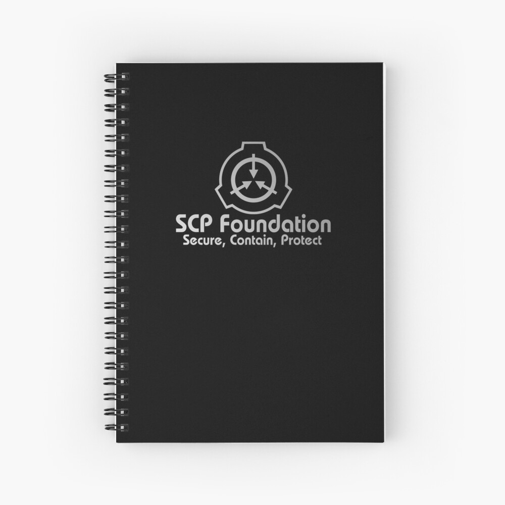 "SCP" Spiral Notebook by nomoregravity | Redbubble