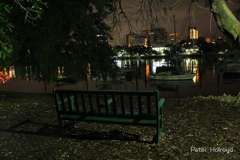 "Lonely Park Bench with View" by Peter Holroyd | Redbubble