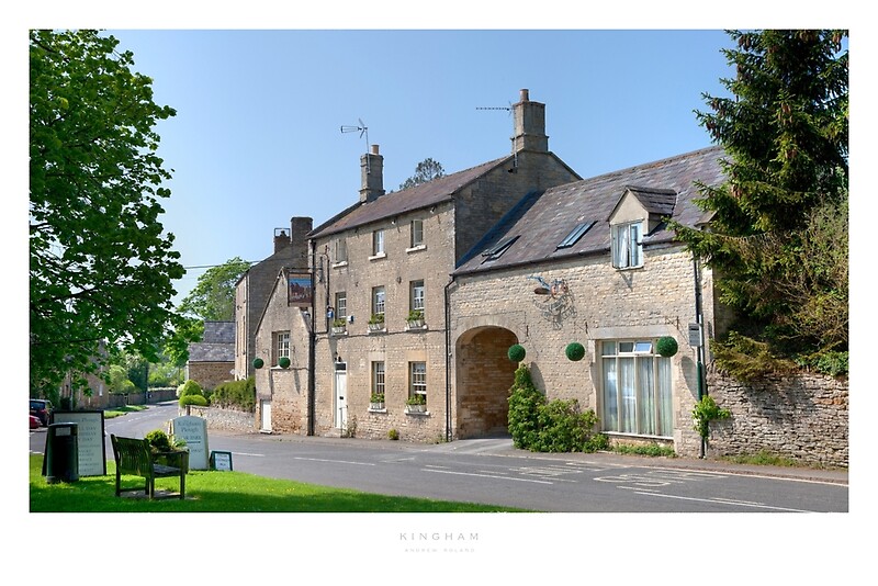 "Kingham, Oxfordshire" by Andrew Roland | Redbubble