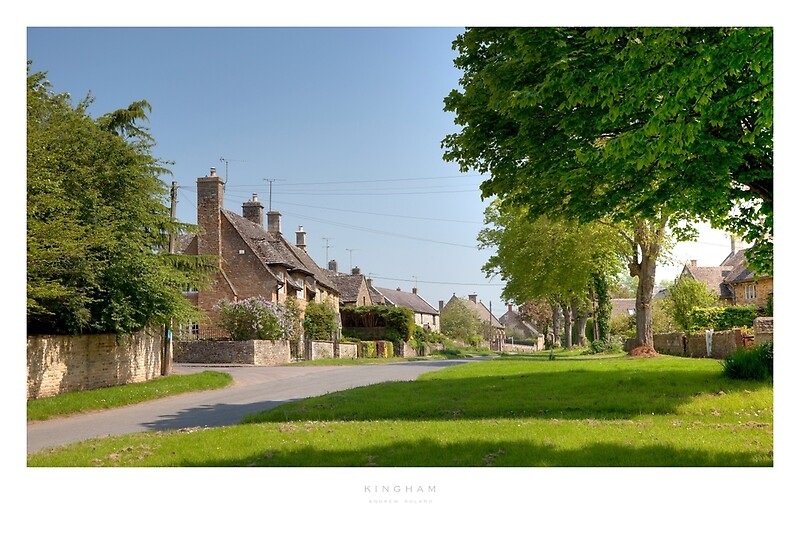 "Kingham, Oxfordshire" by Andrew Roland | Redbubble