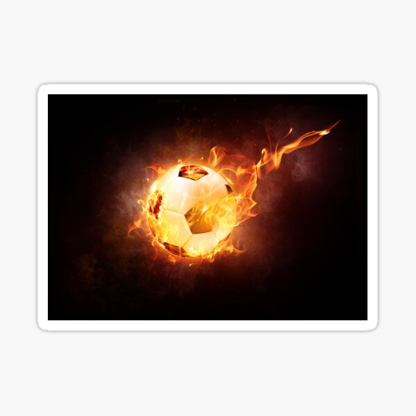 "FIRE BALL" Sticker by SARGENTOWILLY | Redbubble