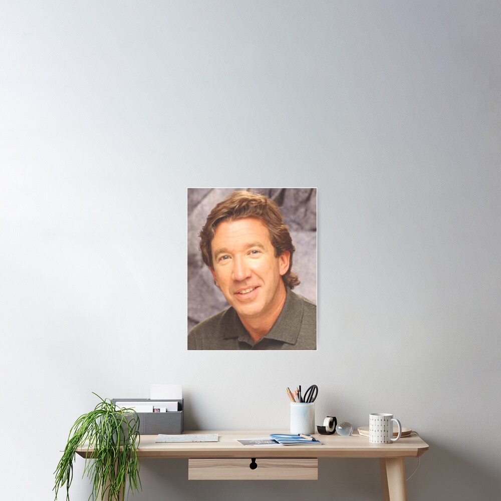 "Tim Allen the tool man (grunt noise)" Poster for Sale by cangurojoe ...