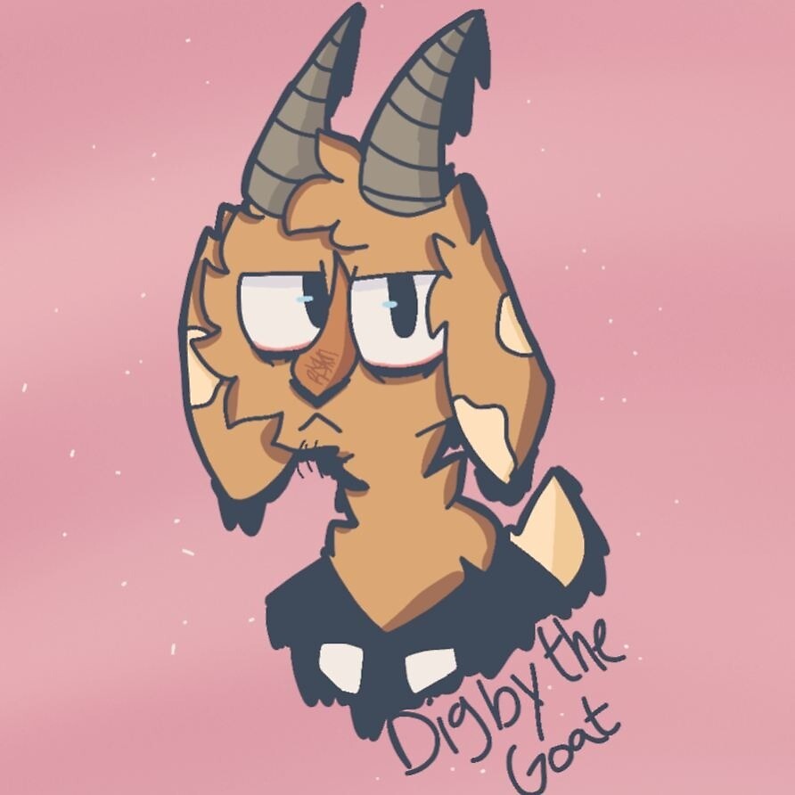 "Digby The Goat" by DuckMomther | Redbubble