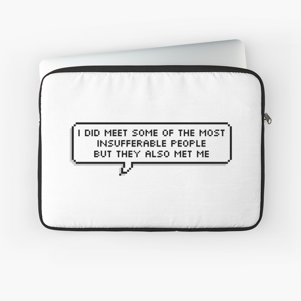 "Insufferable People" Sticker for Sale by thingummy | Redbubble