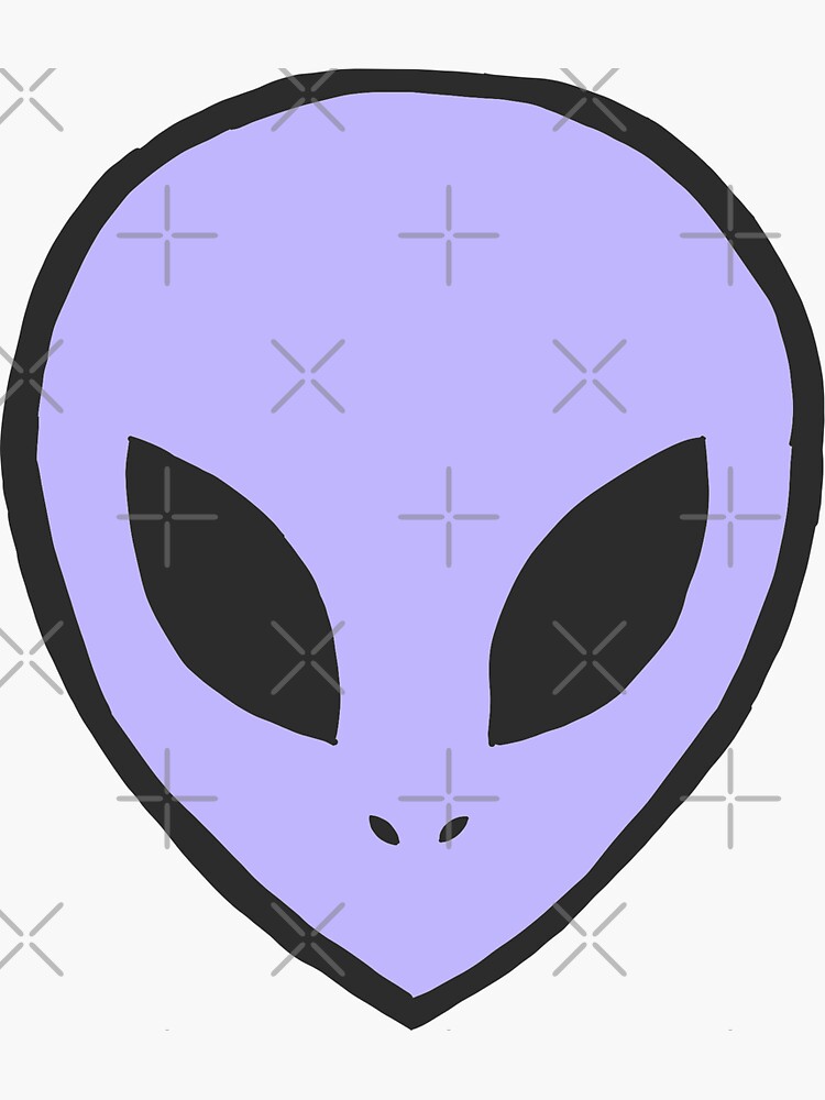 "alien / area 51 / vsco / aesthetic sticker" Sticker for Sale by ...