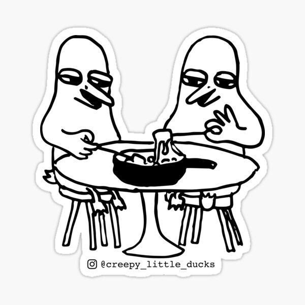 Funny Fondue Stickers | Redbubble