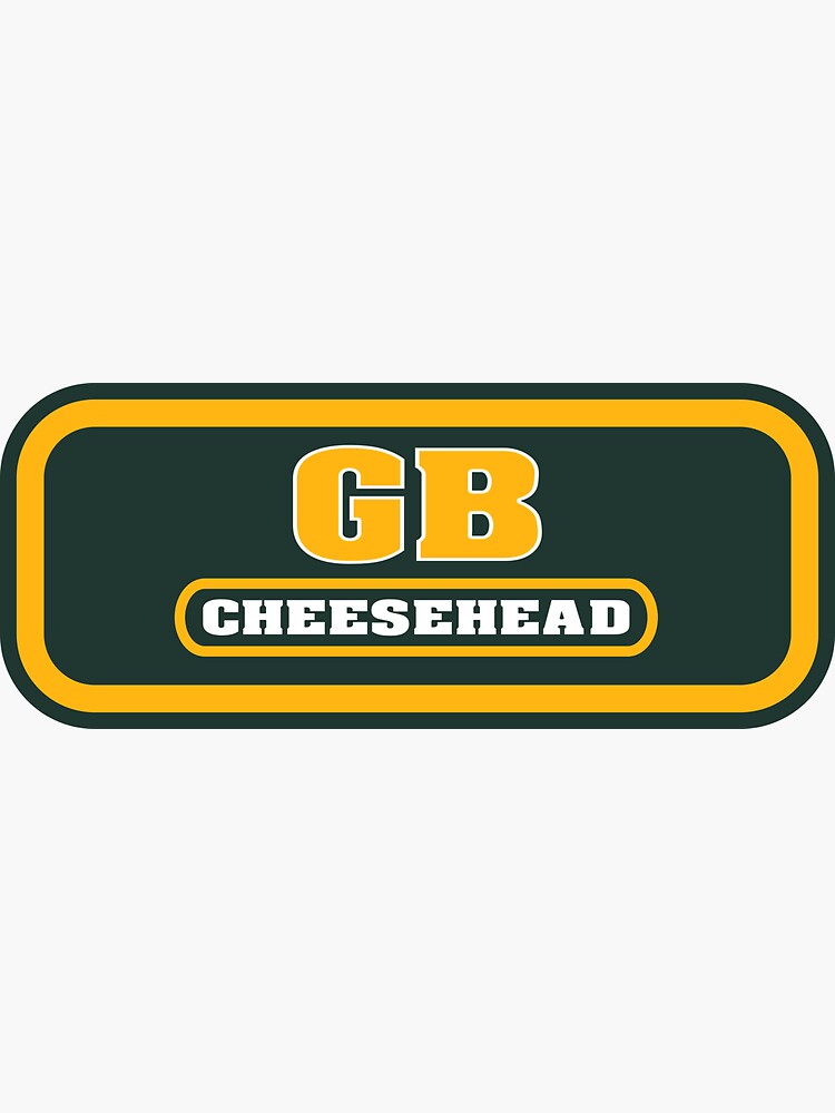 "Cheesehead Bar" Sticker for Sale by bobthesportsguy | Redbubble