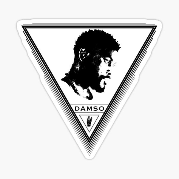 "Damso - Emblem" Sticker by KamkamVI | Redbubble