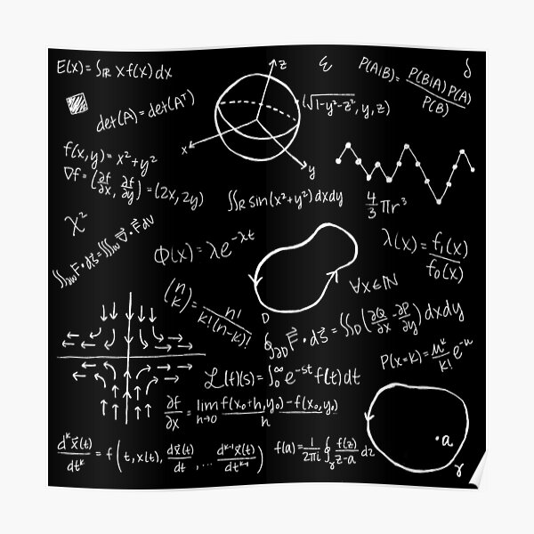 Differential Equations Posters | Redbubble