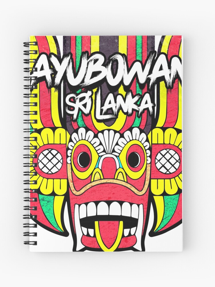 "Ayubowan Yaka Mask Rasta style Sri Lankan Traditional Design " Journal ...