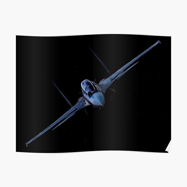 "Sukhoi SU-30 Flanker" Poster by captureasecond | Redbubble