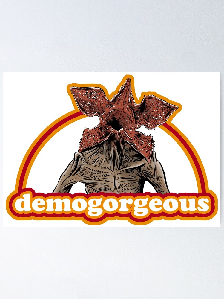 Póster «Stranger Things inspiró Fan Art Demogorgon, de Blind Eye Design ...