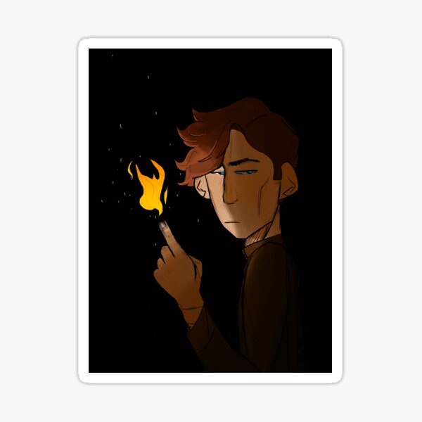 "Critical Role | Caleb Widogast | Welcome back, Bren" Sticker for Sale ...