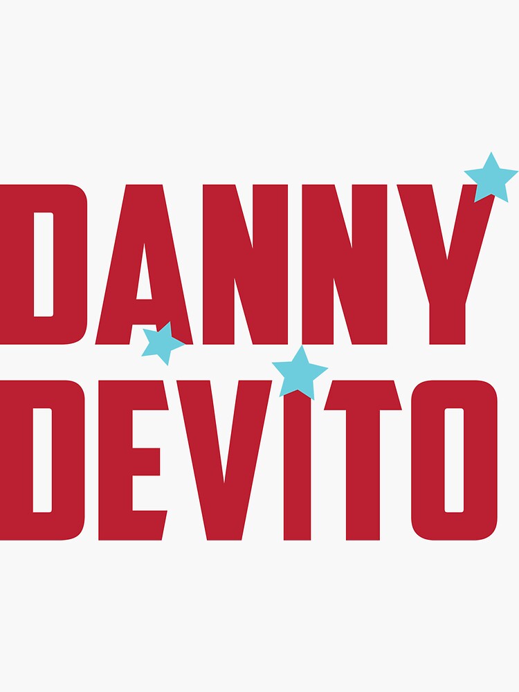 "danny devito" Sticker by SamDesigner | Redbubble