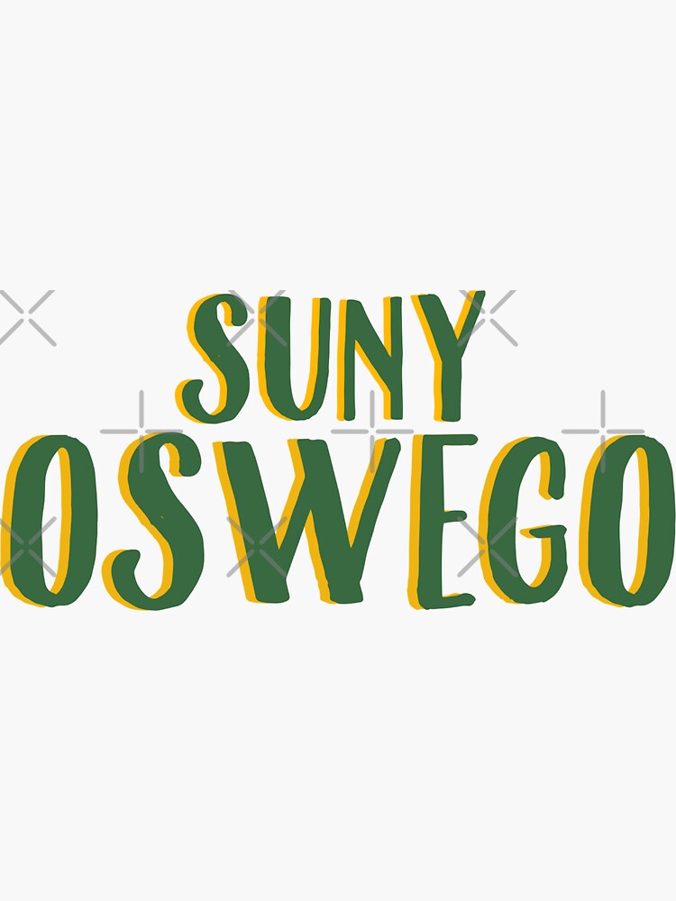 "Oswego" Sticker for Sale by EvyStickersx | Redbubble