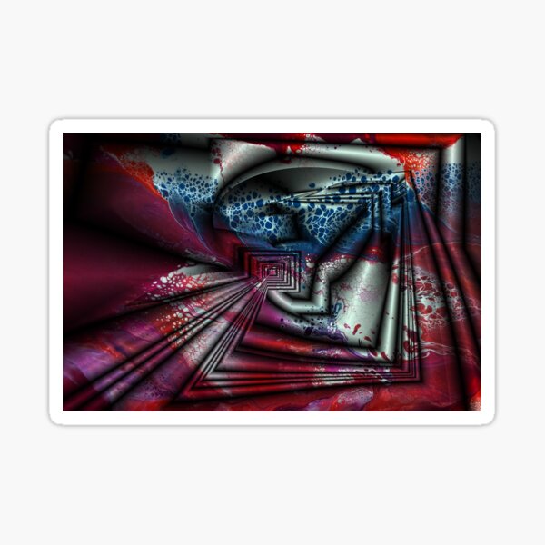 "Folding" Sticker for Sale by kerravonsen | Redbubble