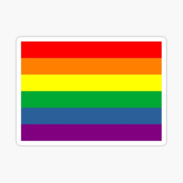 "LGBT flag" Sticker by ROCsiete | Redbubble