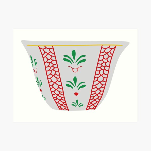 "Arabic coffee finjal " Art Print for Sale by j1-nora | Redbubble