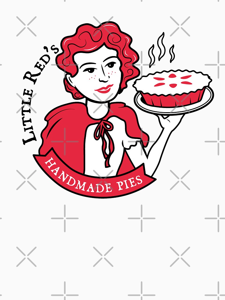 "Little Red's Handmade Pies, Little Red Riding Hood" T-shirt by ...