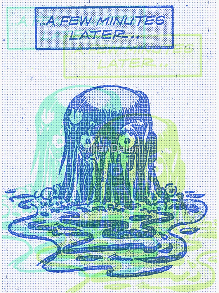 "Retro Comic Book Series (A Few Minutes Later-Pop Art Style)" Sticker ...