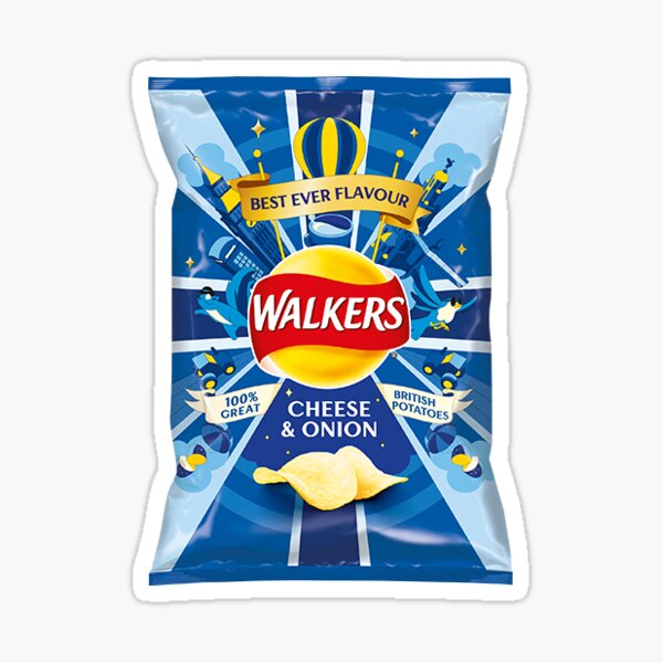 Walkers Crisps Stickers | Redbubble