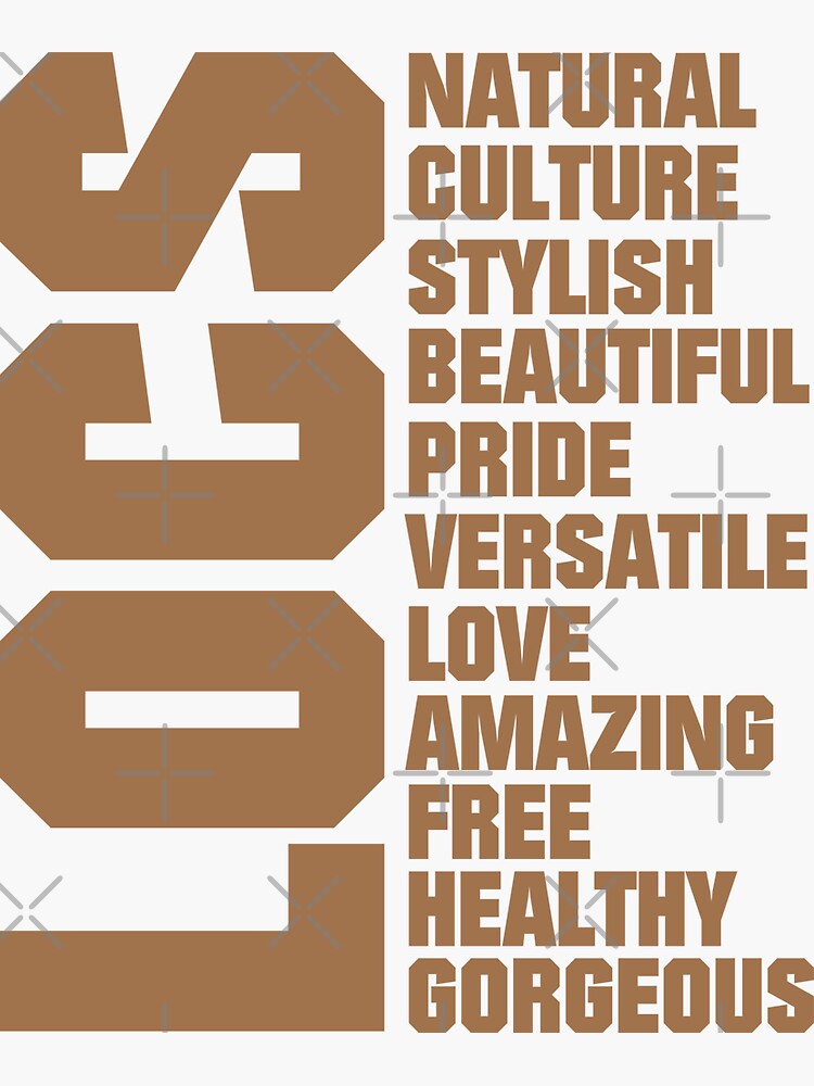 "Locs Dreadlocks Celebration" Sticker for Sale by blackartmatters ...