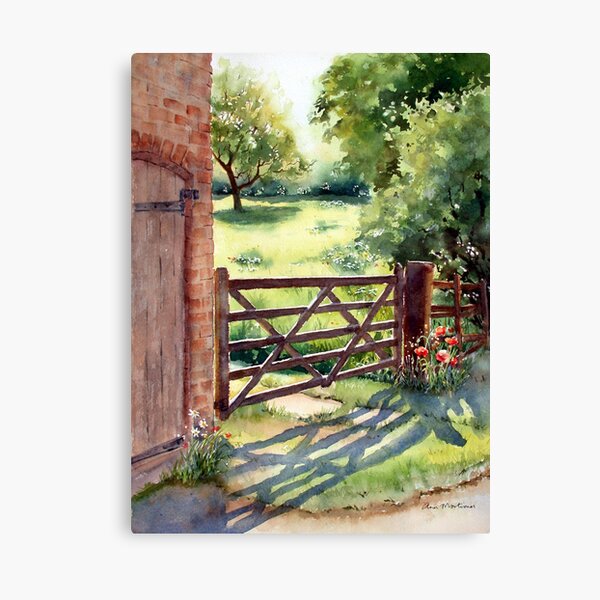 "Farm Gate" by Ann Mortimer | Redbubble