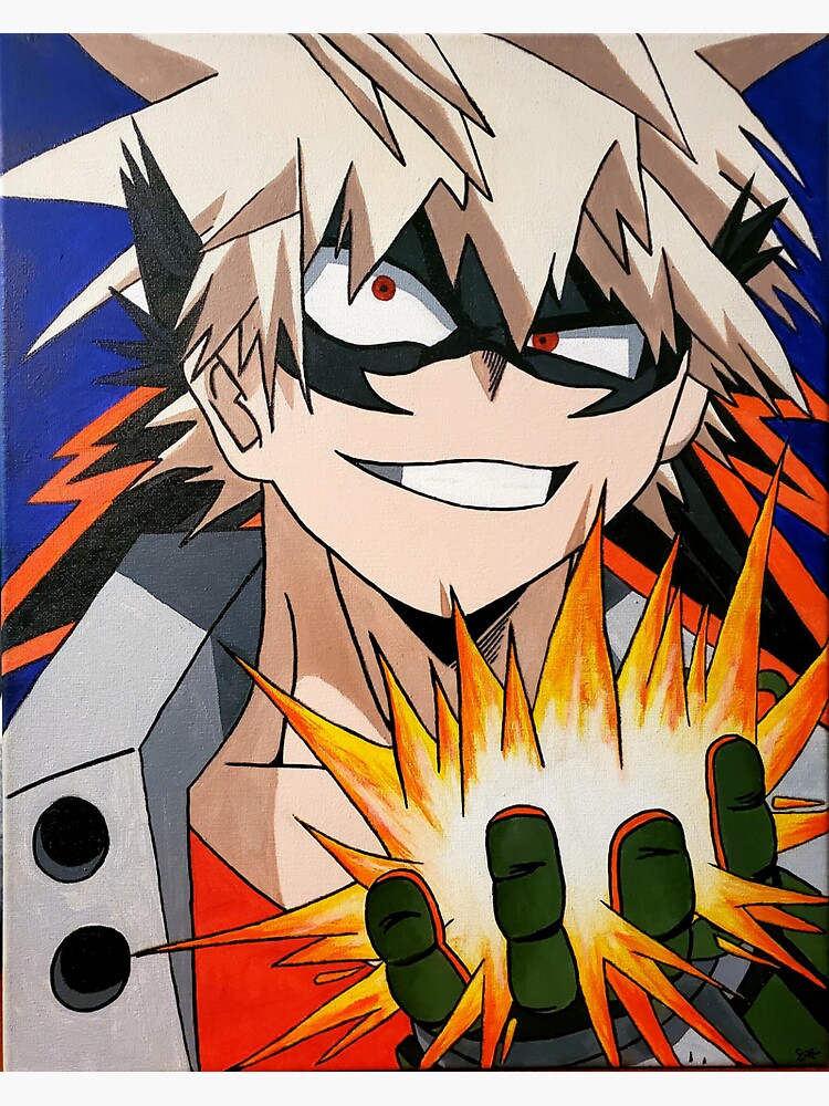 "Bakugo MHA" Sticker by Emily0727 | Redbubble