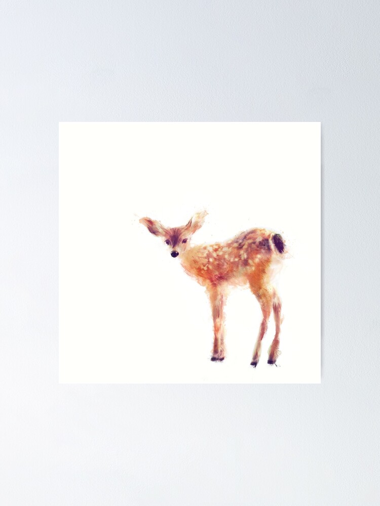 "Fawn" Poster for Sale by AmyHamilton | Redbubble