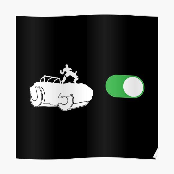 "Road Roller Da Enabled" Poster for Sale by CCCDesign | Redbubble