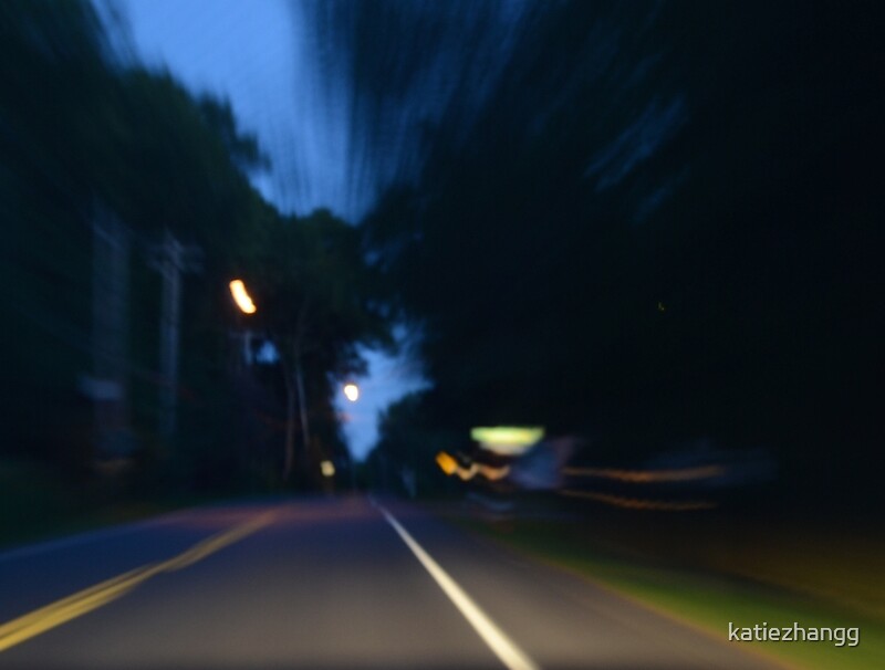 "Trip at night" by katiezhangg | Redbubble