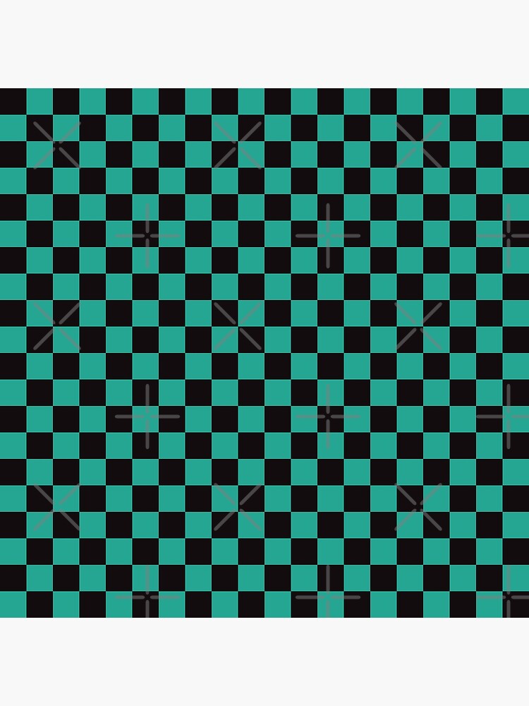 "Minimalist check pattern. checkered square, Green and black. Checkered ...