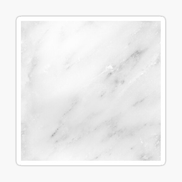 "White marble." Sticker for Sale by linepush | Redbubble