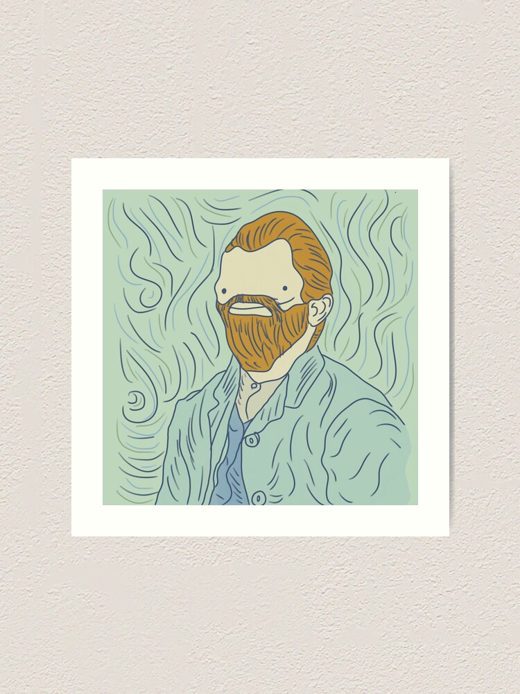 "Ditto Van Gogh" Art Print for Sale by CottonAgni | Redbubble