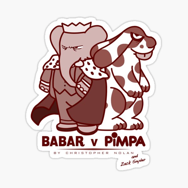 "VERSUS" Sticker by vicasart | Redbubble