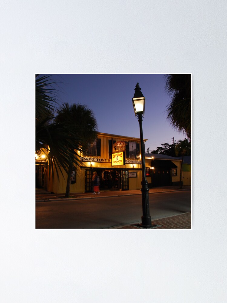 "Captain Tony 's Saloon in Key West, FL" Poster by susanne49 | Redbubble