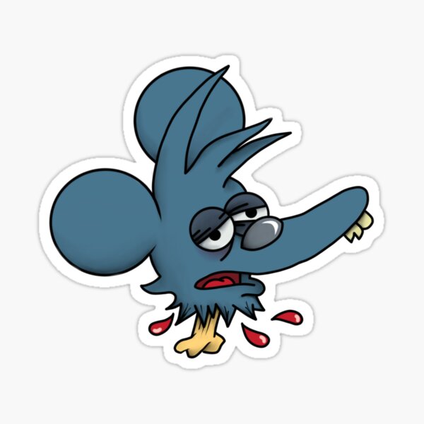 "itch." Sticker by goblinmylk | Redbubble