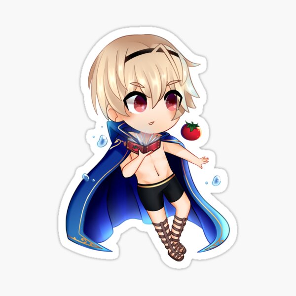 "Summer Leo (Fire Emblem Fates)" Sticker by KawaiiKukki | Redbubble