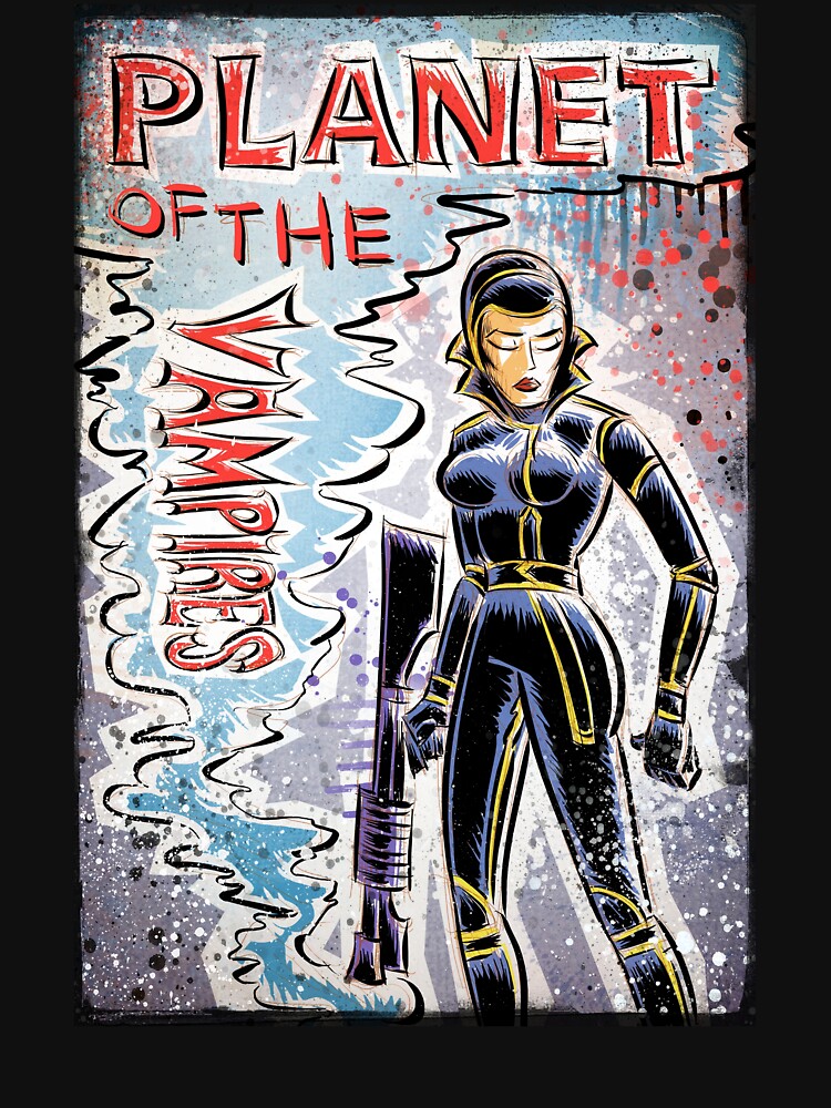 "Planet of the Vampires, vampire, art, alien, aliens, sci fi, science ...