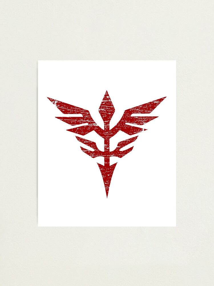 "Neo Zeon Symbol" Photographic Print for Sale by ruiazevedo | Redbubble