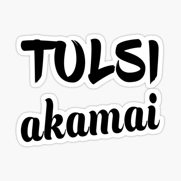 "Tulsi Gabbard 2020 Akamai Design" Sticker for Sale by CharJens | Redbubble