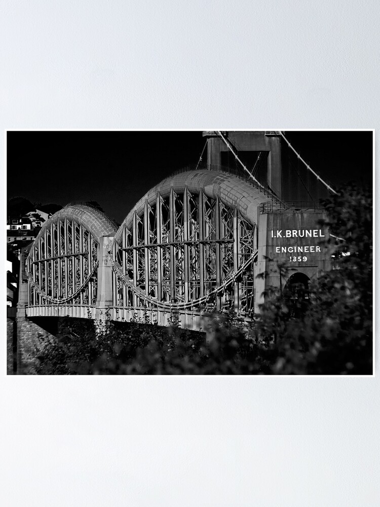 "Royal Albert Bridge" Poster by pursuits | Redbubble