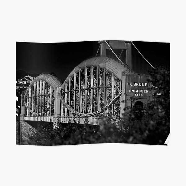 "Royal Albert Bridge" Poster by pursuits | Redbubble