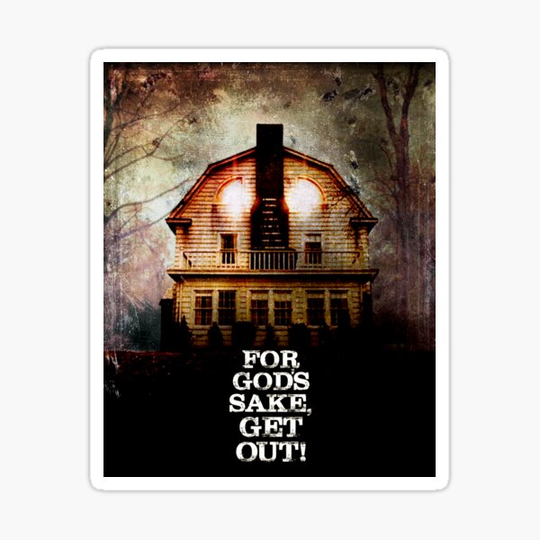 "Get Out!" Sticker by DRinaldi777 | Redbubble