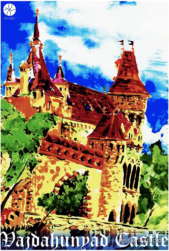 "Vajdahunyad Castle" by jesslynnstudio | Redbubble