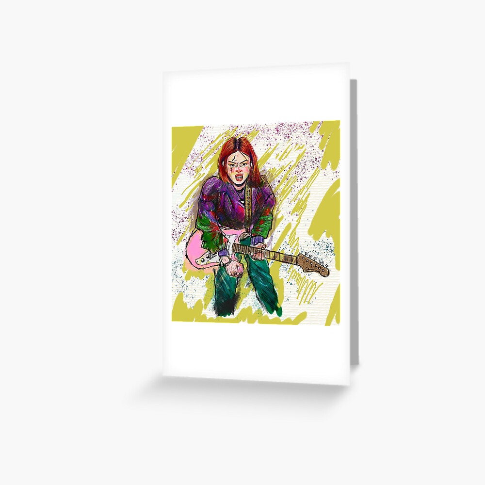 "Beabadoobee Fan art" Greeting Card for Sale by glodeelocksart | Redbubble