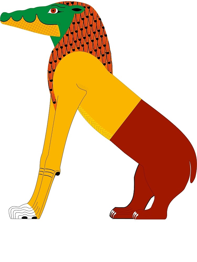 "Ammit | Egyptian Gods, Goddesses, and Deities" Poster for Sale by ...