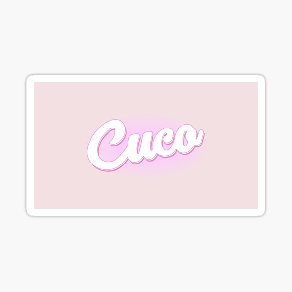 "Cuco" Sticker by angelicverbatim | Redbubble