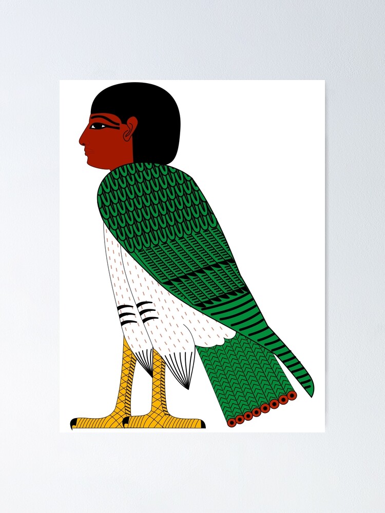 "Ba Bird | Egyptian Gods, Goddesses, and Deities" Poster for Sale by ...