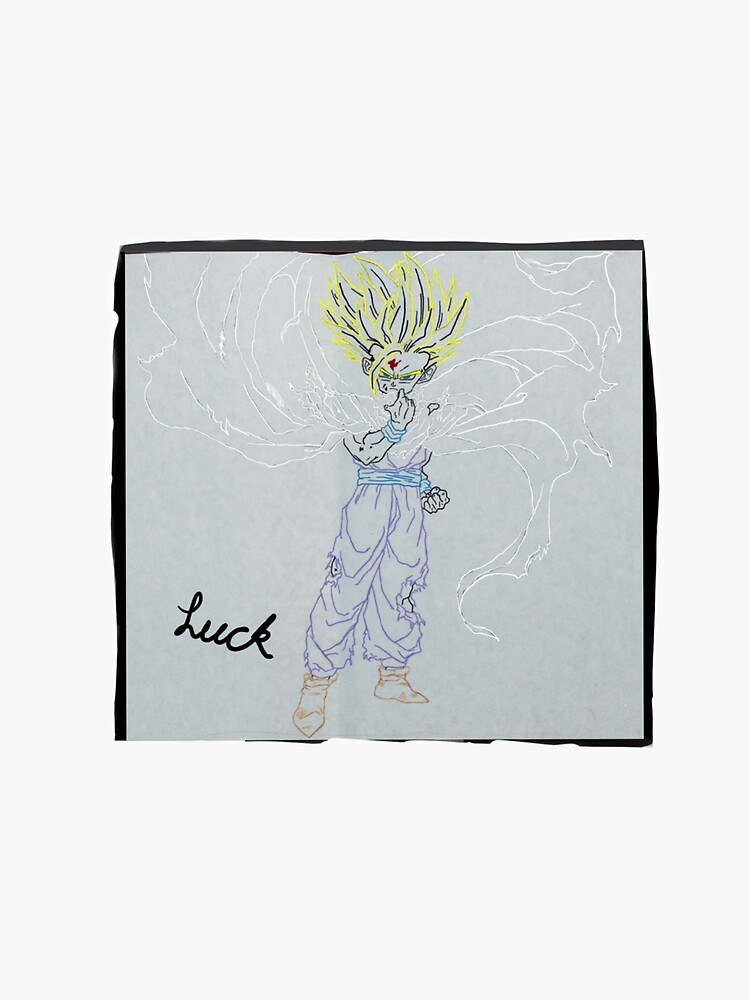 "Ssj2 Gohan XL" Sticker for Sale by Dimitrious | Redbubble